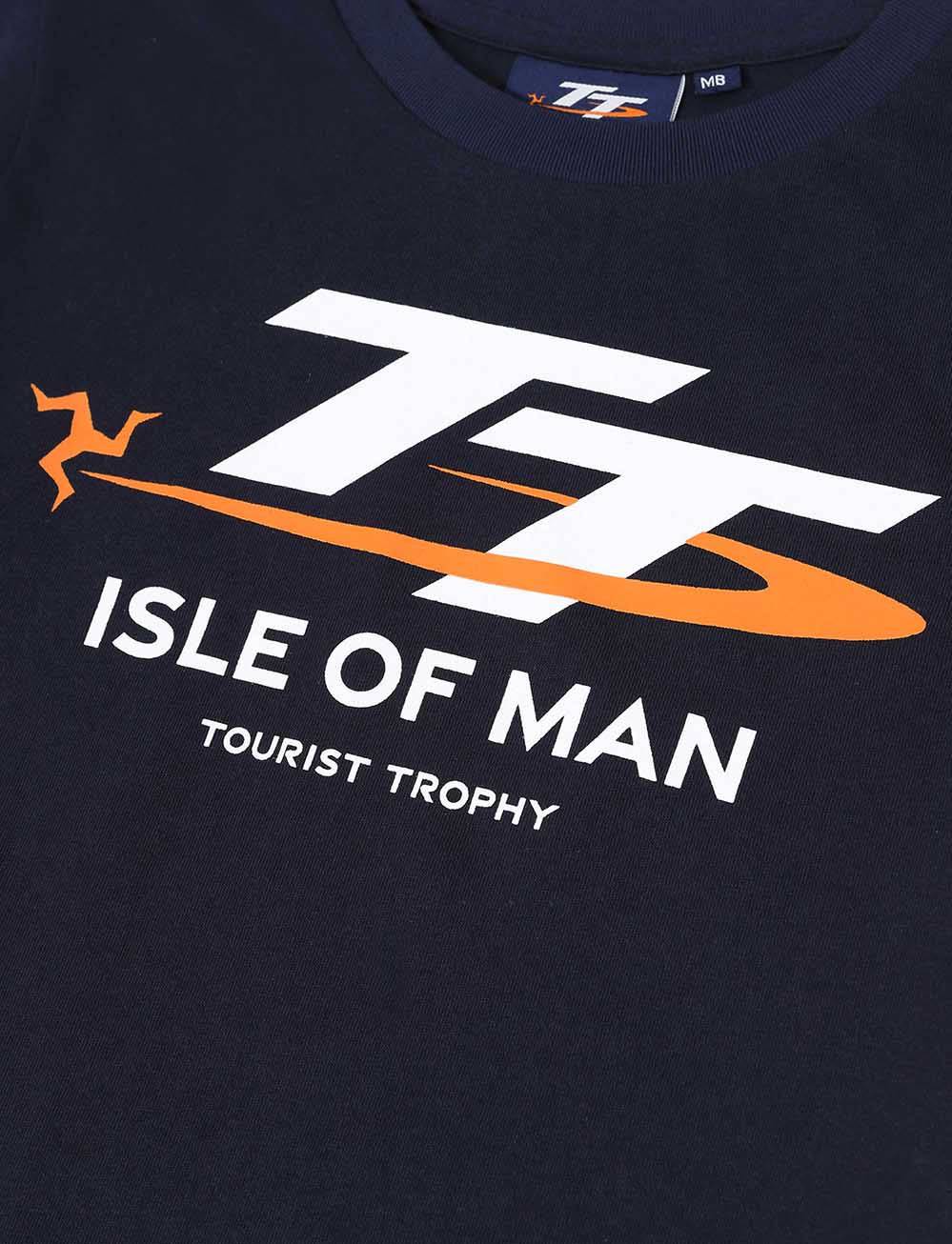 TT Races Signature Kids Logo T-Shirt - Navy | Isle of Man TT Races ...